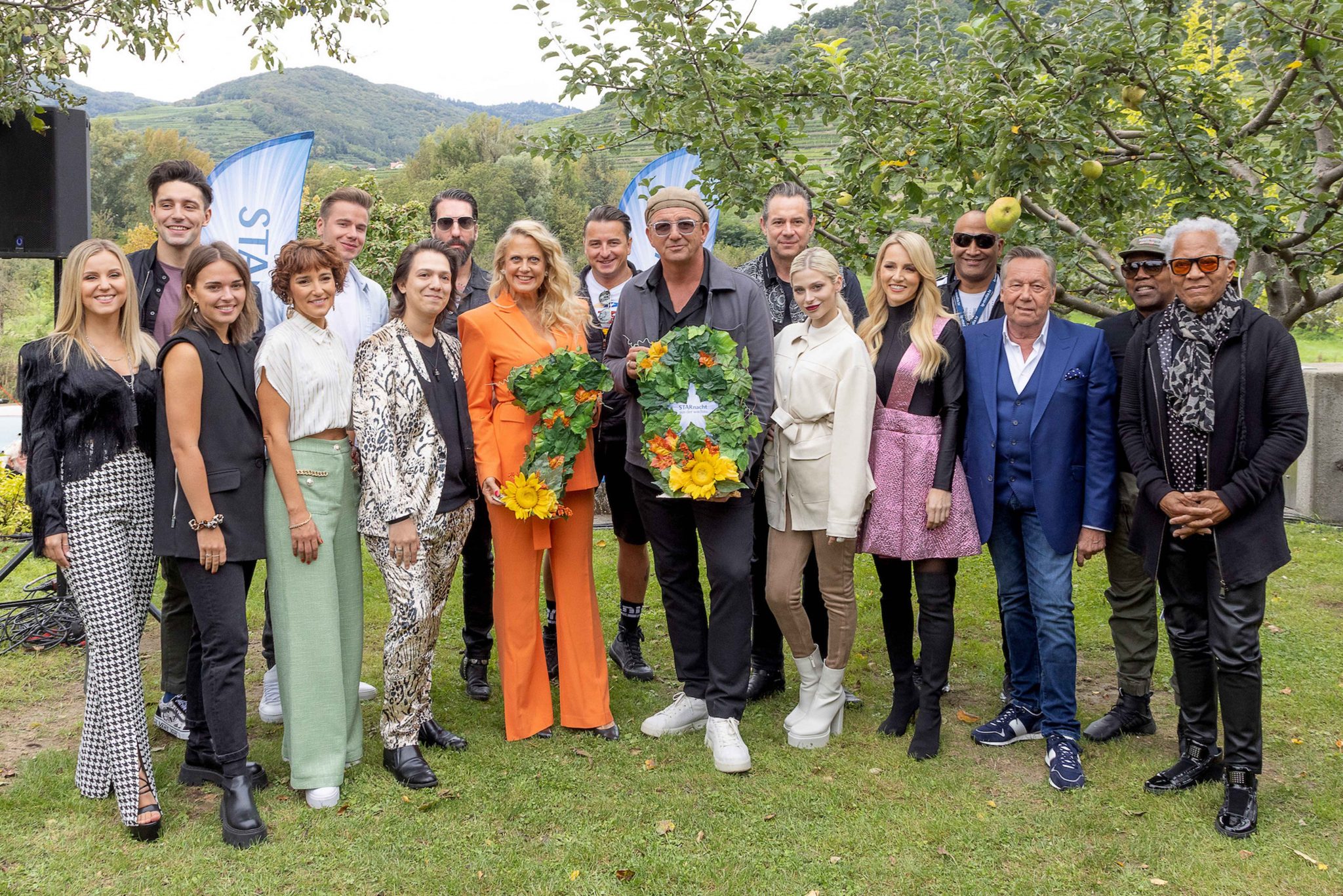 Starnacht aus der Wachau: DJ Ötzi verlangte Yogamatte